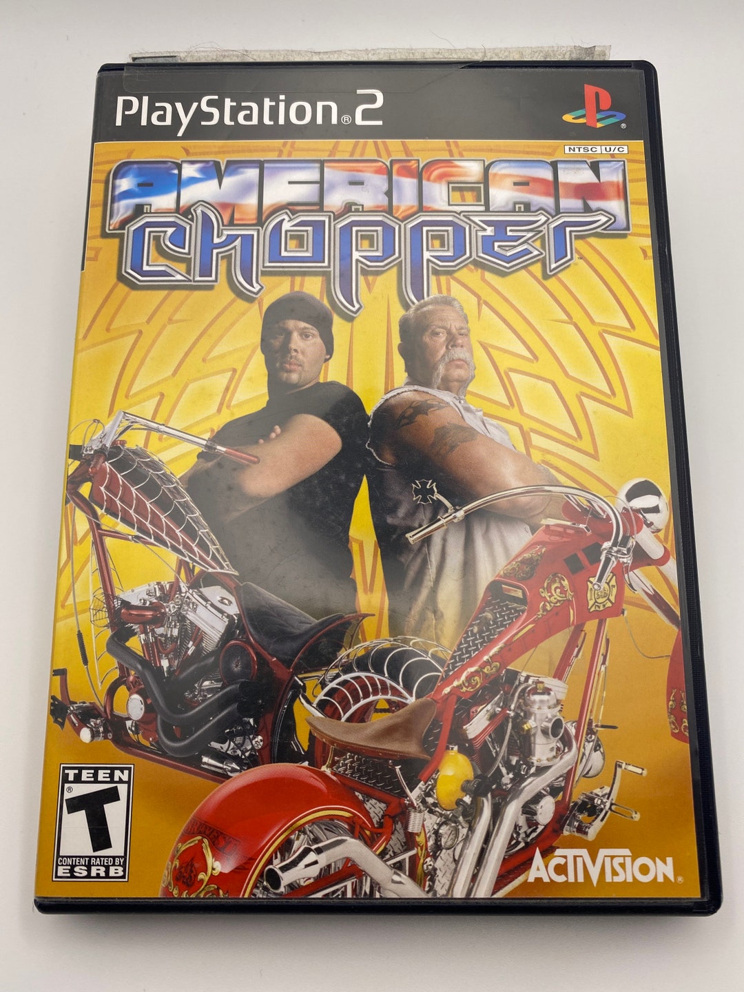 Vintage American Chopper Ps2 Game Working Tested With Manual Play ...