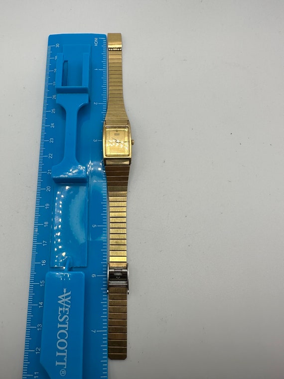 vintage Seiko 2C20 RARE gold tone tank Watch sqaure r… - Gem