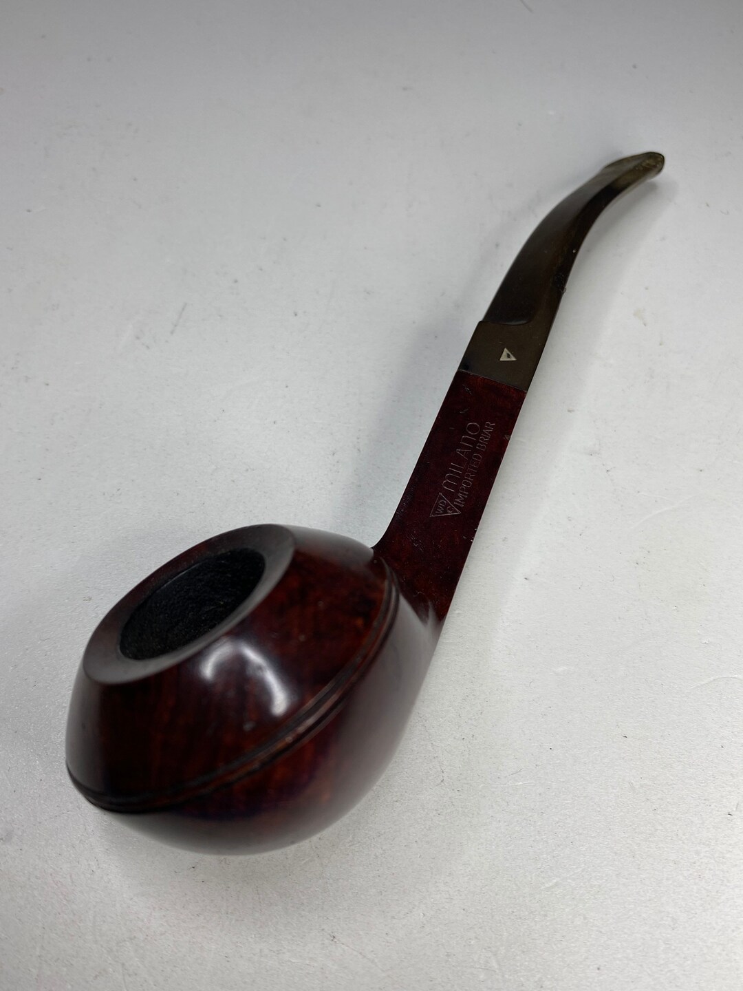 Antique WDC Milano Italian Tobacco Smoking Pipe Wood Vintage Gift for ...