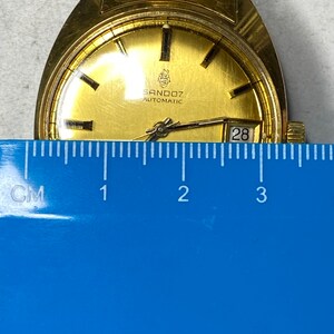 RARE!!! Vintage Sandoz Automatic Polemaster 25 Jewels Gold Tone 36mm ...