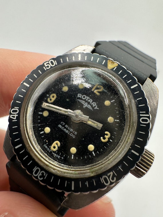 vintage Rotary ladies mechanical wind dive watch rota… - Gem