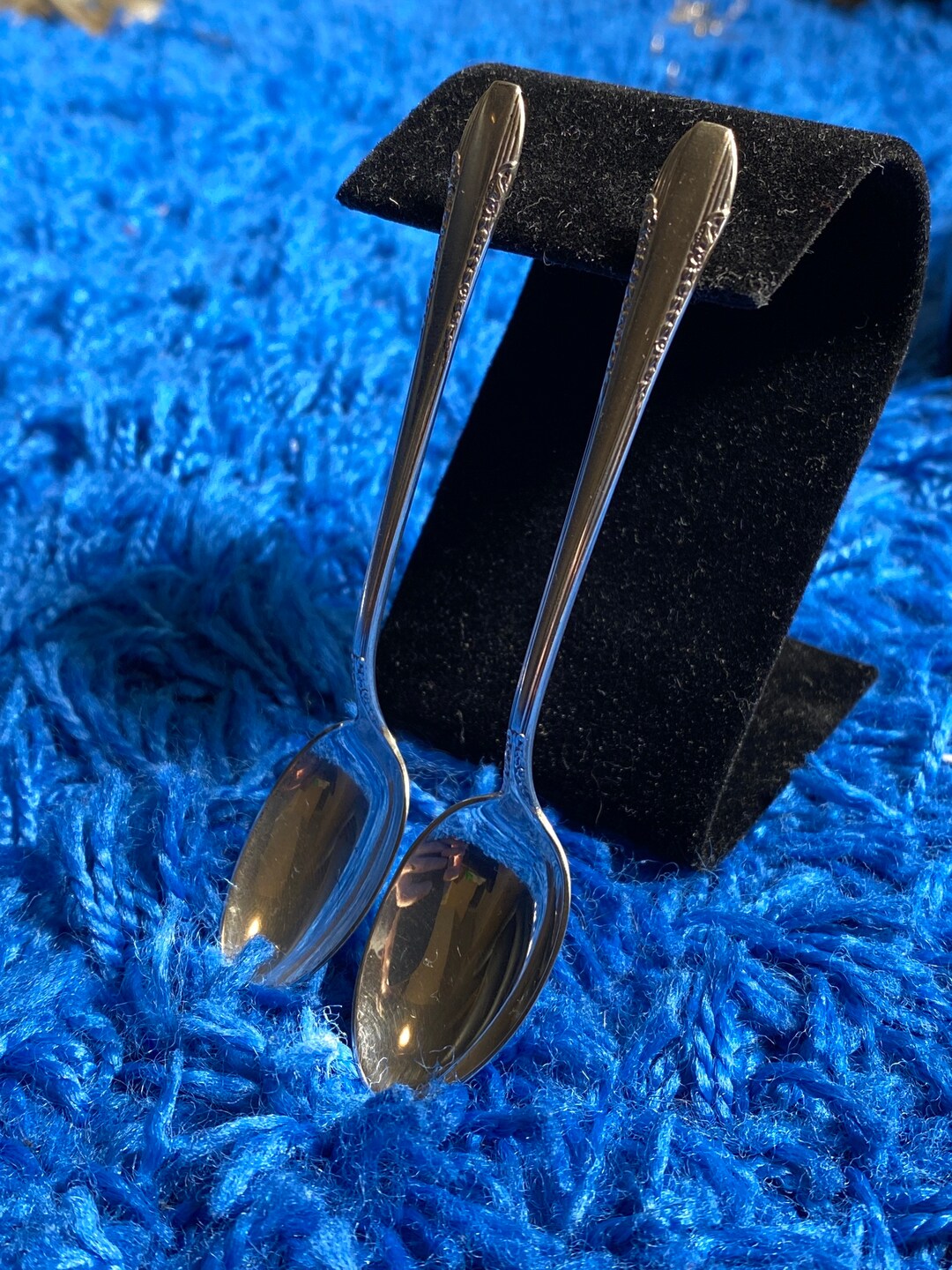 Antique Set of Two Sterling Silver Tea Spoons From International ...