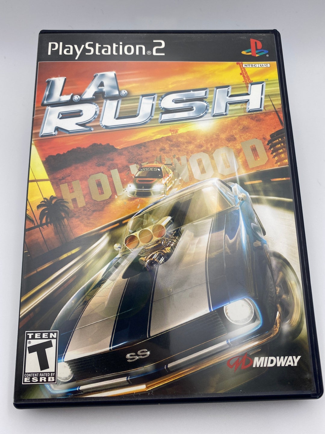 Vintage LA Rush PS2 Game With Manual Gift Him Her Men Women Play Game ...