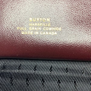 Vintage New Old Stock Ladies Buxton Made in Canada Leather Wallet ...