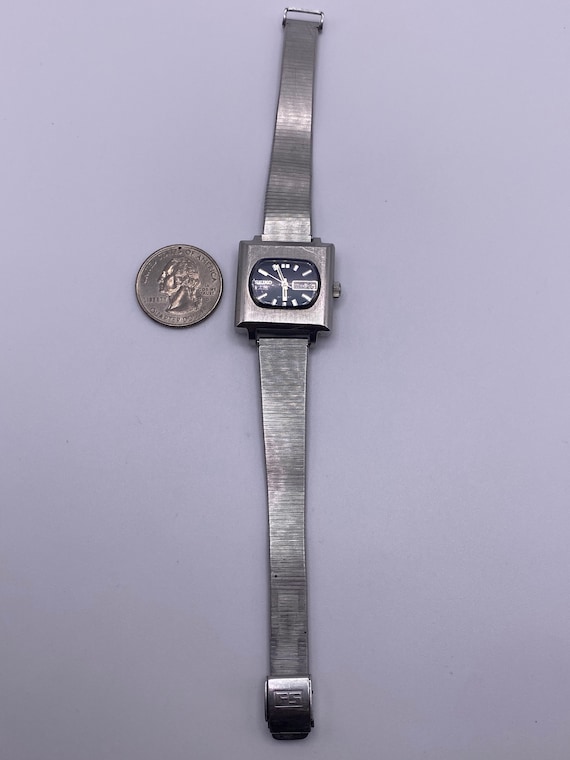 Vintage Seiko hi beat automatic ladies silver watch j… - Gem