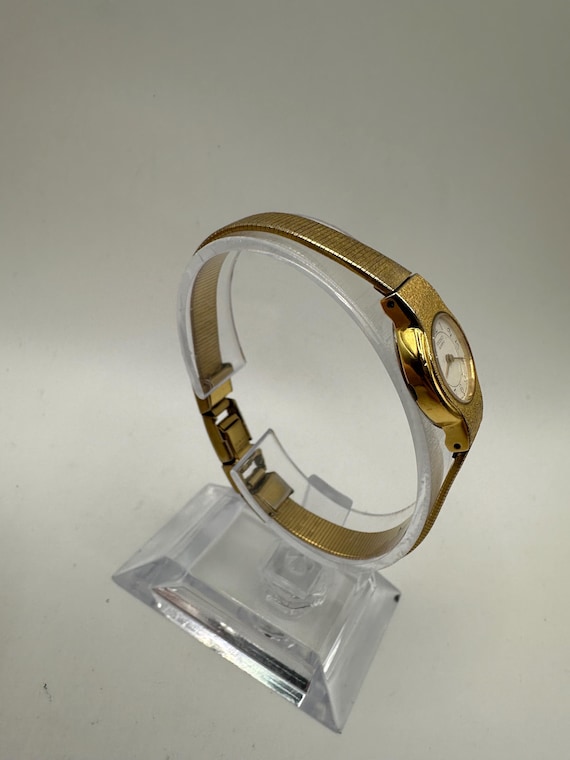 vintage Seiko gold tone ladies quartz cocktail watch … - Gem