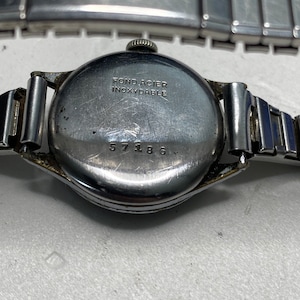 Antique Fond Acier Inoxydable Ladies Mechanical Watch Works Great ...