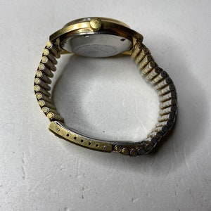 RARE!!! Vintage Sandoz Automatic Polemaster 25 Jewels Gold Tone 36mm Wrist Watch Swiss Gift Him ...