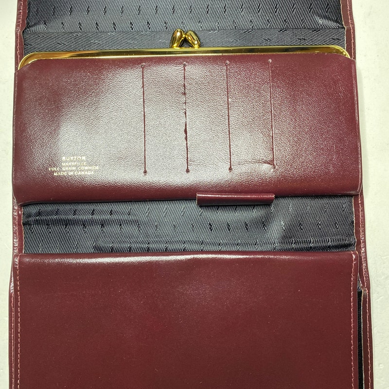Leather Buxton Wallet - Etsy UK