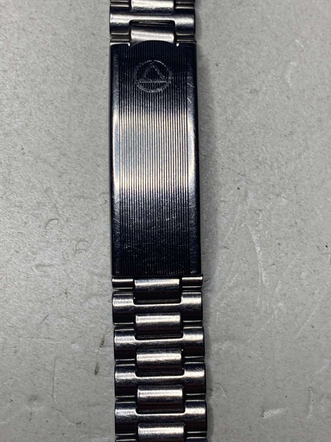 Vintage 14mm NSA Brand Stainless Steel Watch Band Bottom Expands Gift ...