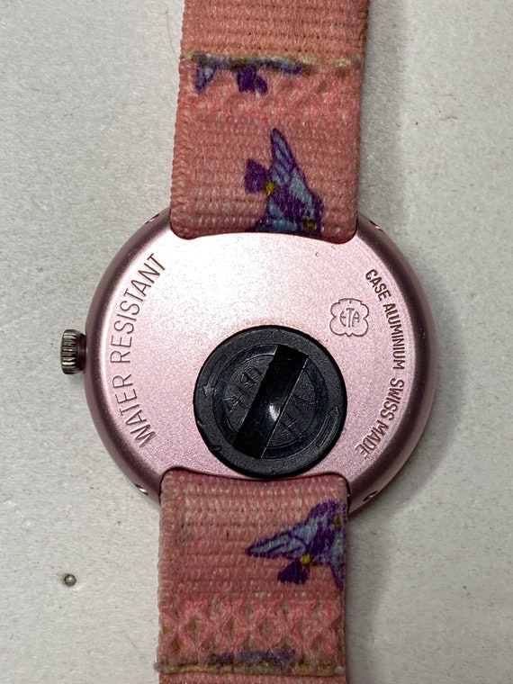 RARE vintage 1989 pink Flik Flak swatch watch eta Swi… - Gem