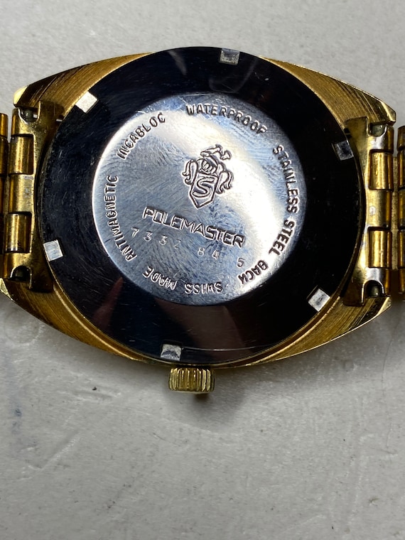 RARE!!! Vintage Sandoz automatic polemaster 25 jewels… - Gem
