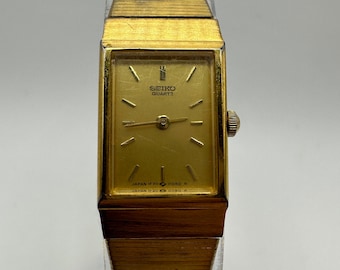 Reserved for Bruce Vintage Seiko Tank Quartz Watch,gift for Mothers,gift for Fathers, Birthday ...