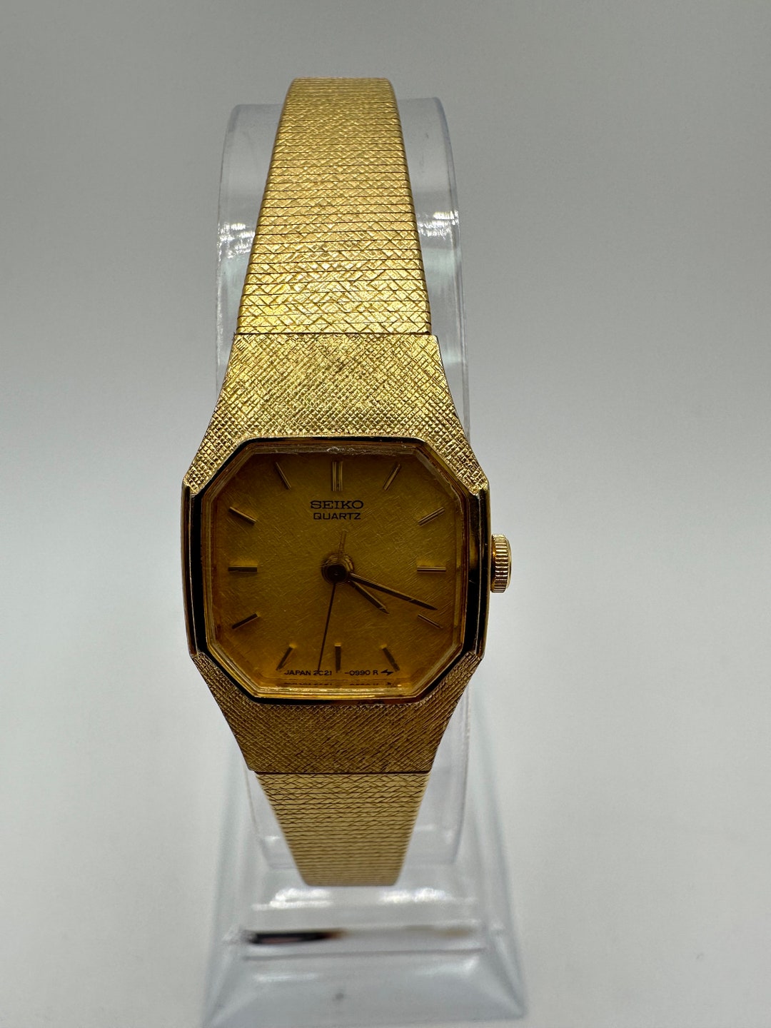 Vintage Seiko Ladies Gold Tone Small Dainty Dress Watch Gift Her Women Square Quartz Japan - Etsy