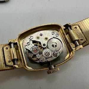 Vintage Seiko 1100 Ladies Mechanical Hand Wind Gold Tone Dress Watch Gift Her Women Mom Sale ...