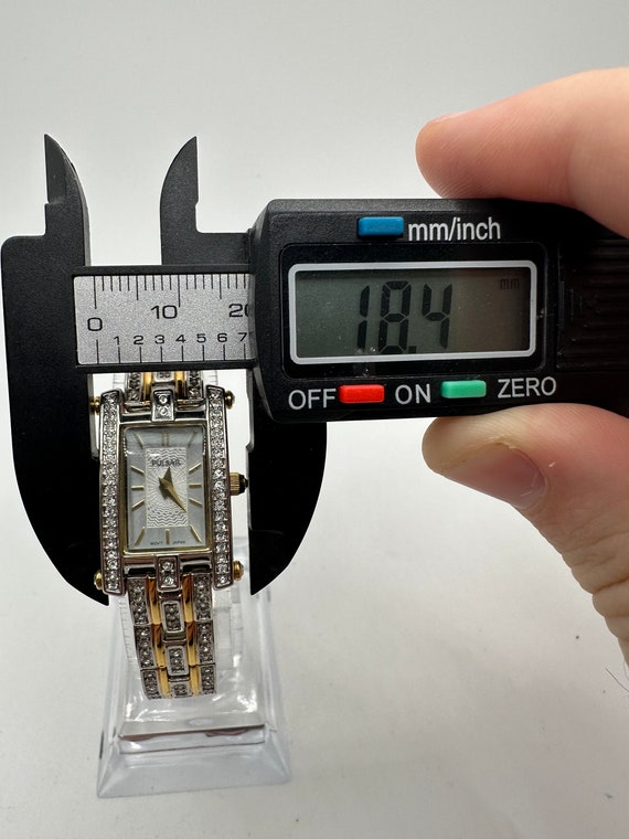 vintage Pulsar by Seiko ladies tank Watch gold silver… - Gem