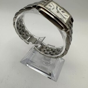 Seiko RARE Ladies Tank Watch Vintage V700 5J10 Silver Roman Numerals 24mm Gift Her Ladies Women ...