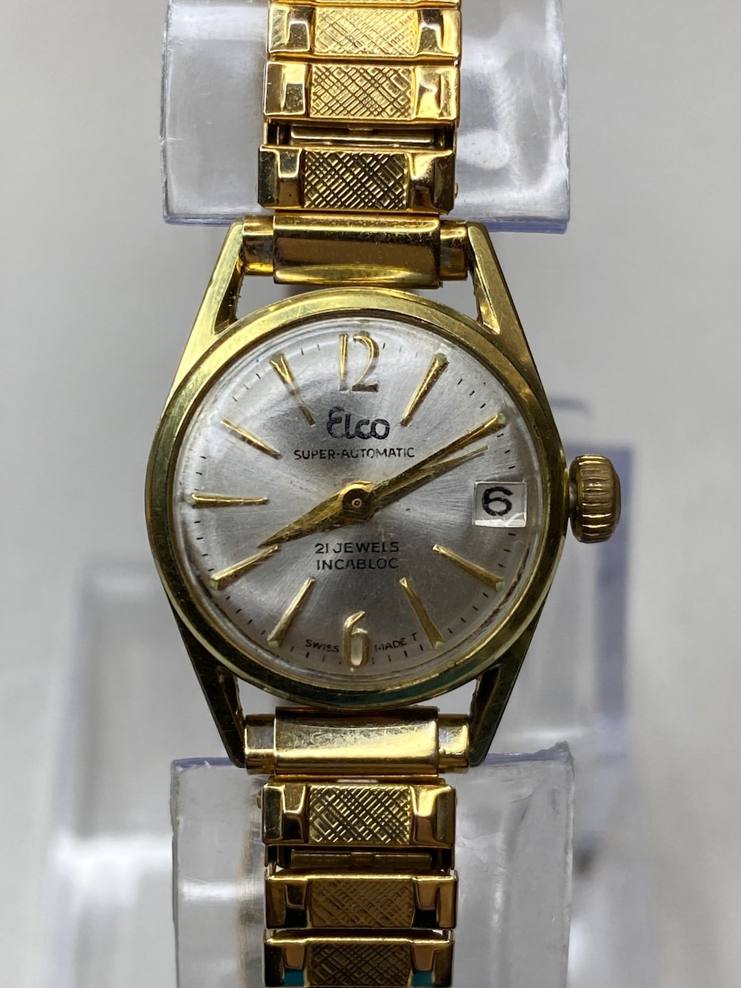 Antique Elco 21 Jewels Automatic Ladies Watch Eta 2369 Swiss Movement ...