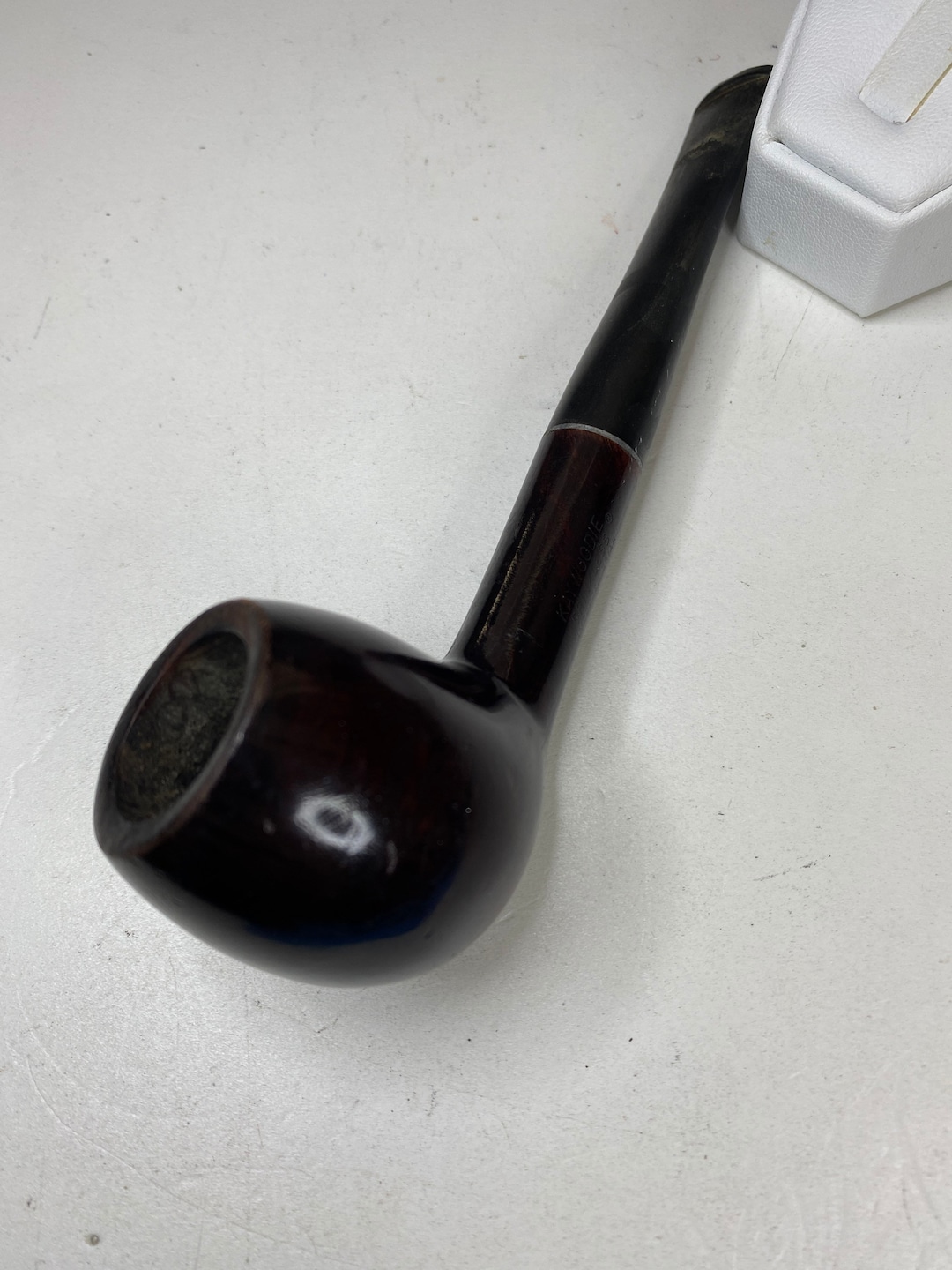 Vintage Kaywoodie Drinkless Tobacco Stinger Smoking Pipe Dark Wood ...