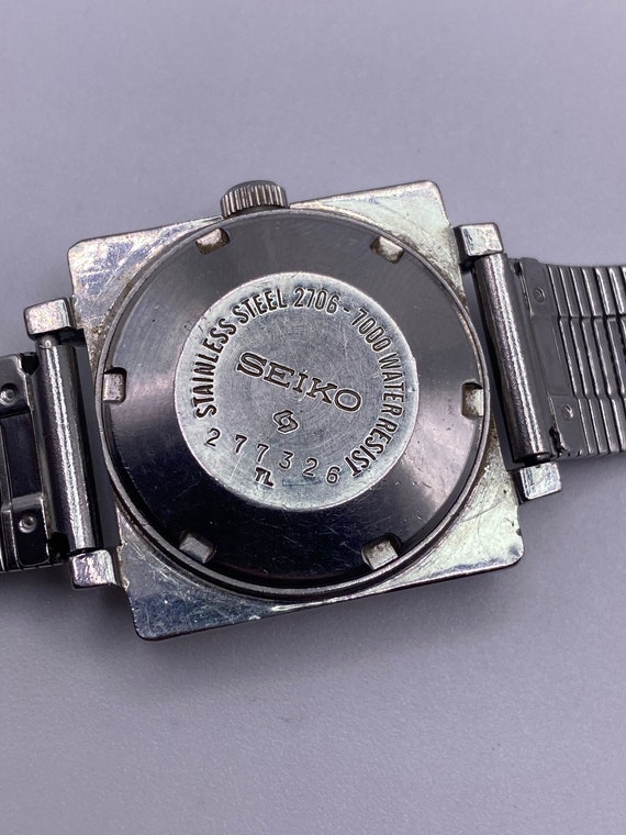 Vintage Seiko hi beat automatic ladies silver watch j… - Gem