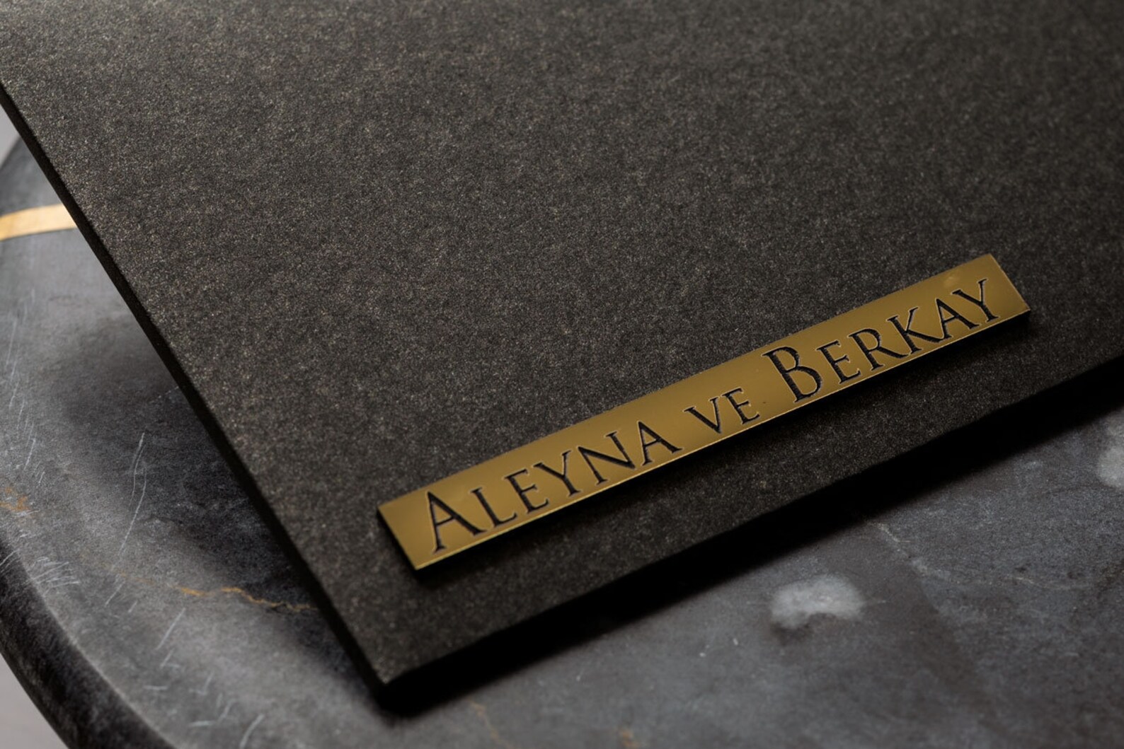 Velvet Invitation Personalised Unique Wedding Card - Etsy