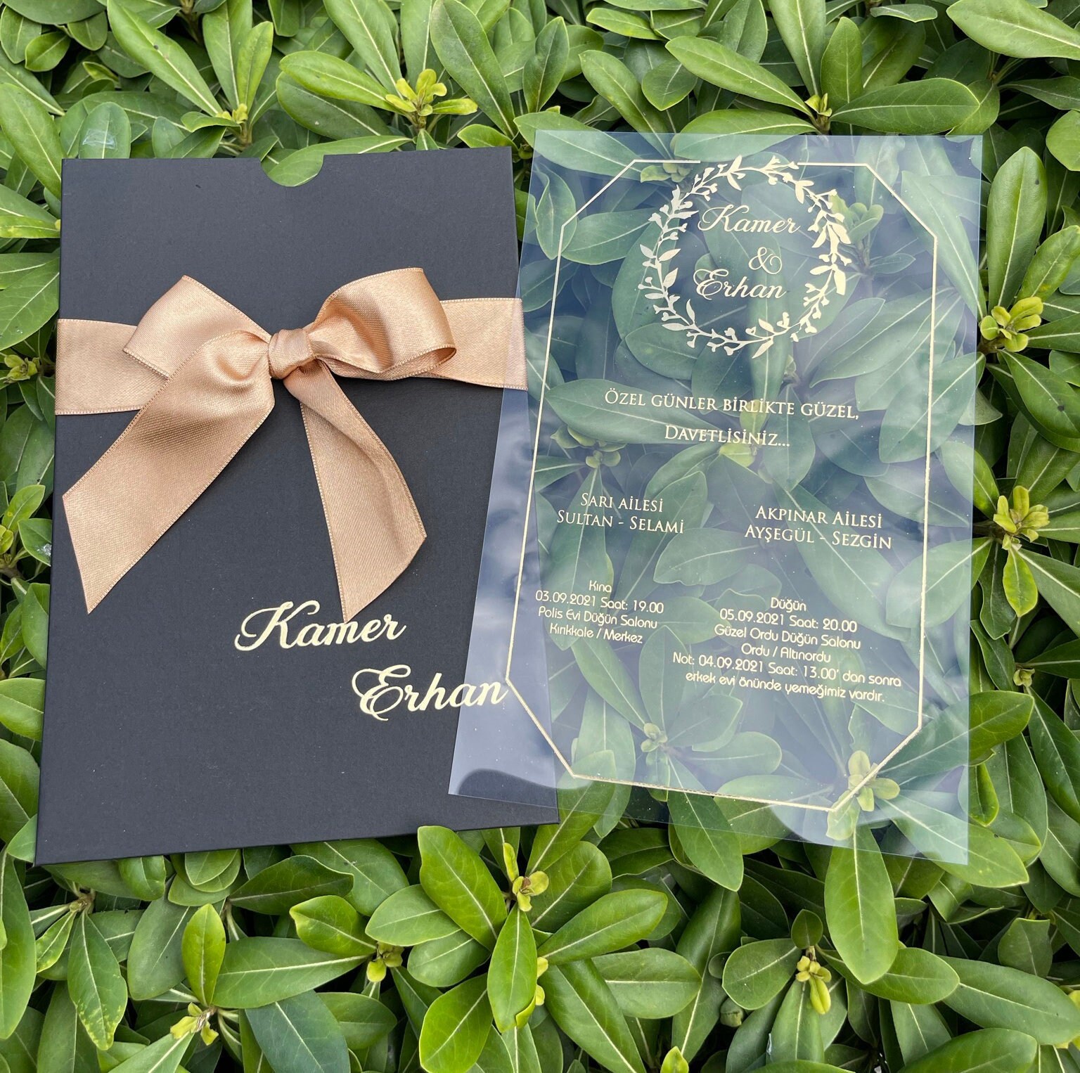 Wedding & Engagement Cards Paper Paper & Party Supplies DIY Dry Flower ...