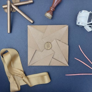 Unique Origami Wedding Invitation, Elegant Sweet 16 Invitation ...