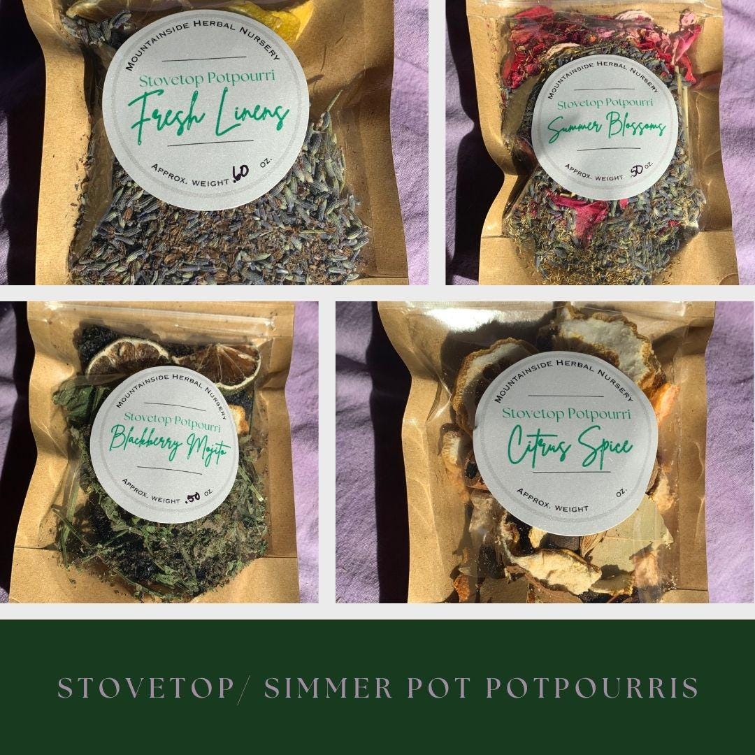 Stovetop/simmer Pot Potpourri - Etsy