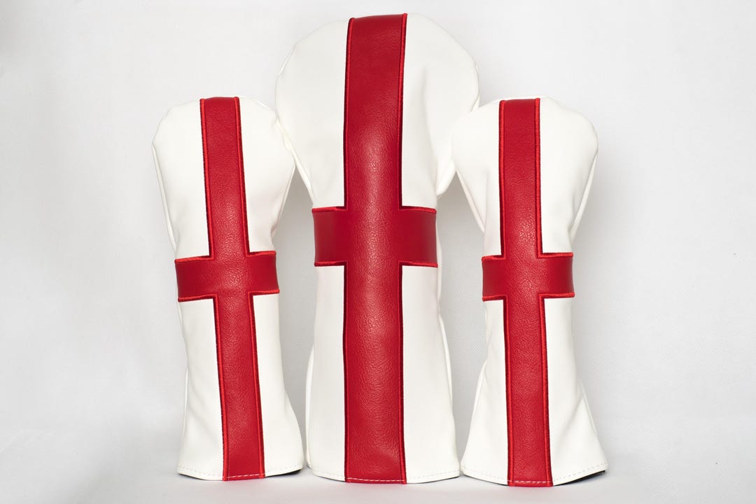 England Golf Headcover Set - Driver, Fairway & Hybrid - Classic ...