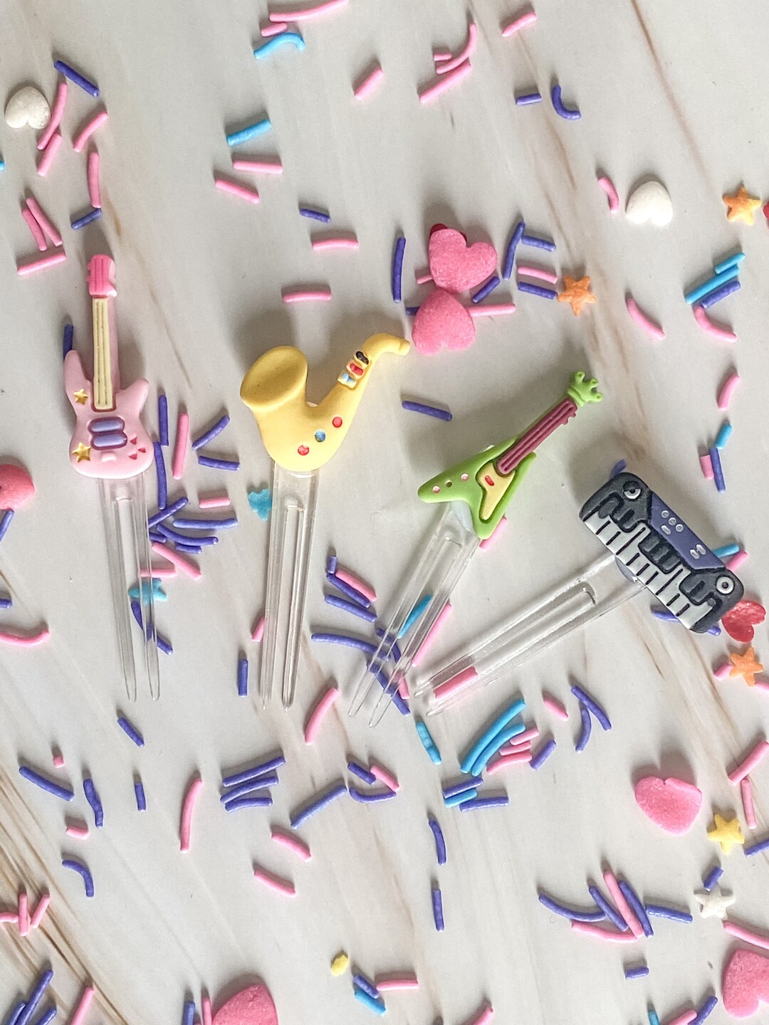 Cute Lunch Bite Picks, Food Picks, Bento Picks, Bento Lunch, Mini Forks ...