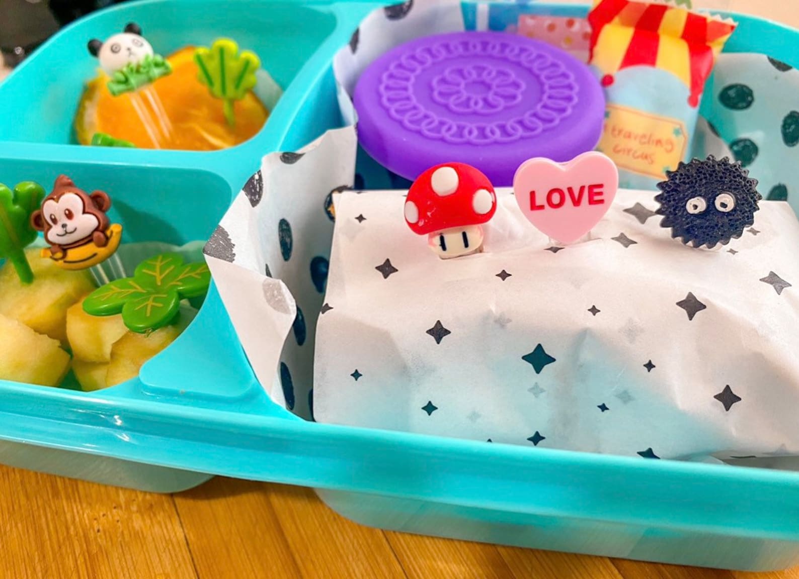 Space Food Picks for Kids, Bento Space Picks, Bento Lunchbox, Mini ...