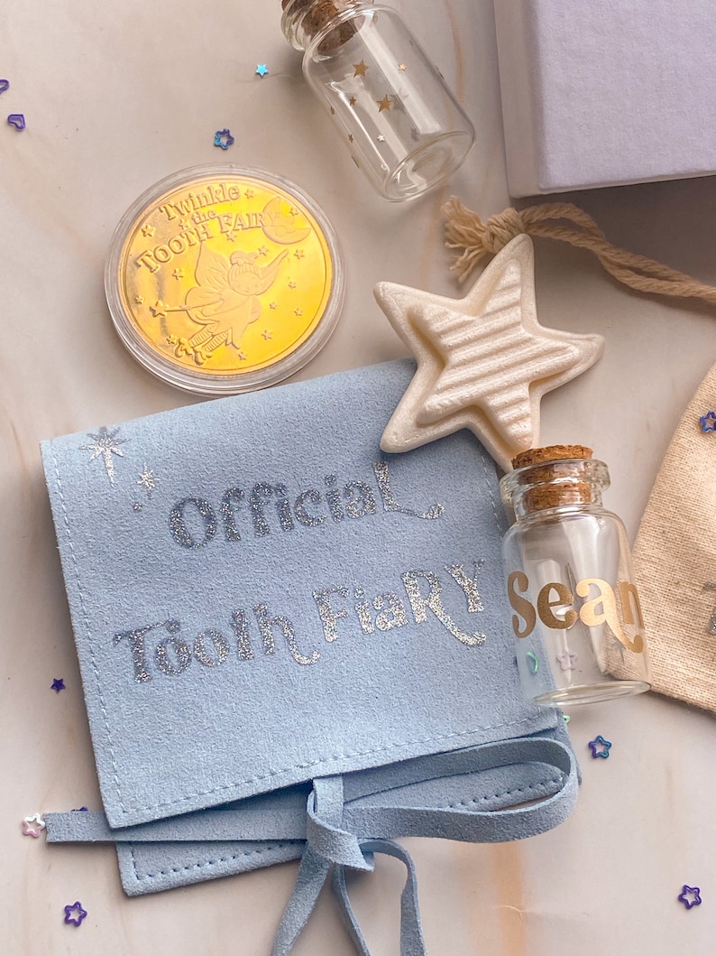 Tooth Fairy Kit With Tooth Fairy Bag and Fairy Coin - Etsy