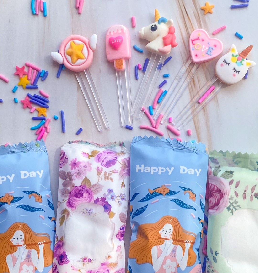 Cute Lunch Bite Picks, Food Picks, Bento Picks, Bento Lunch, Mini Forks ...