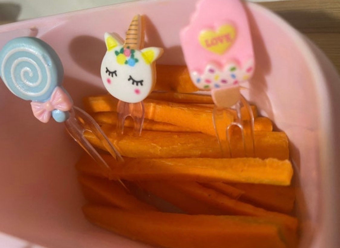 Cute Lunch Bite Picks, Bento Picks, Bento Lunchbox Accessories, Mini ...