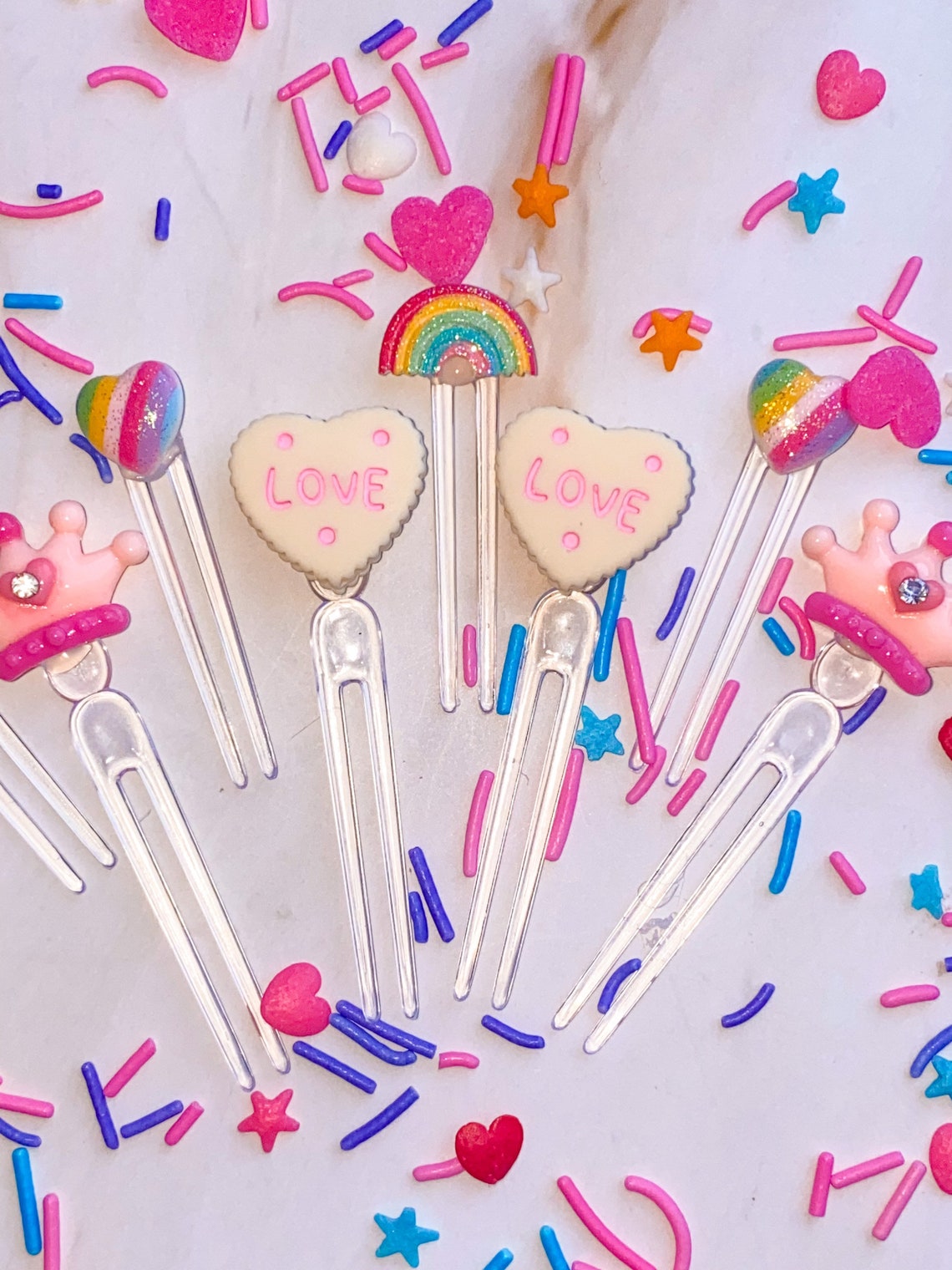 Cute Food Picks for Birthday Party Cupcakes Topper | Birthday Cake ...