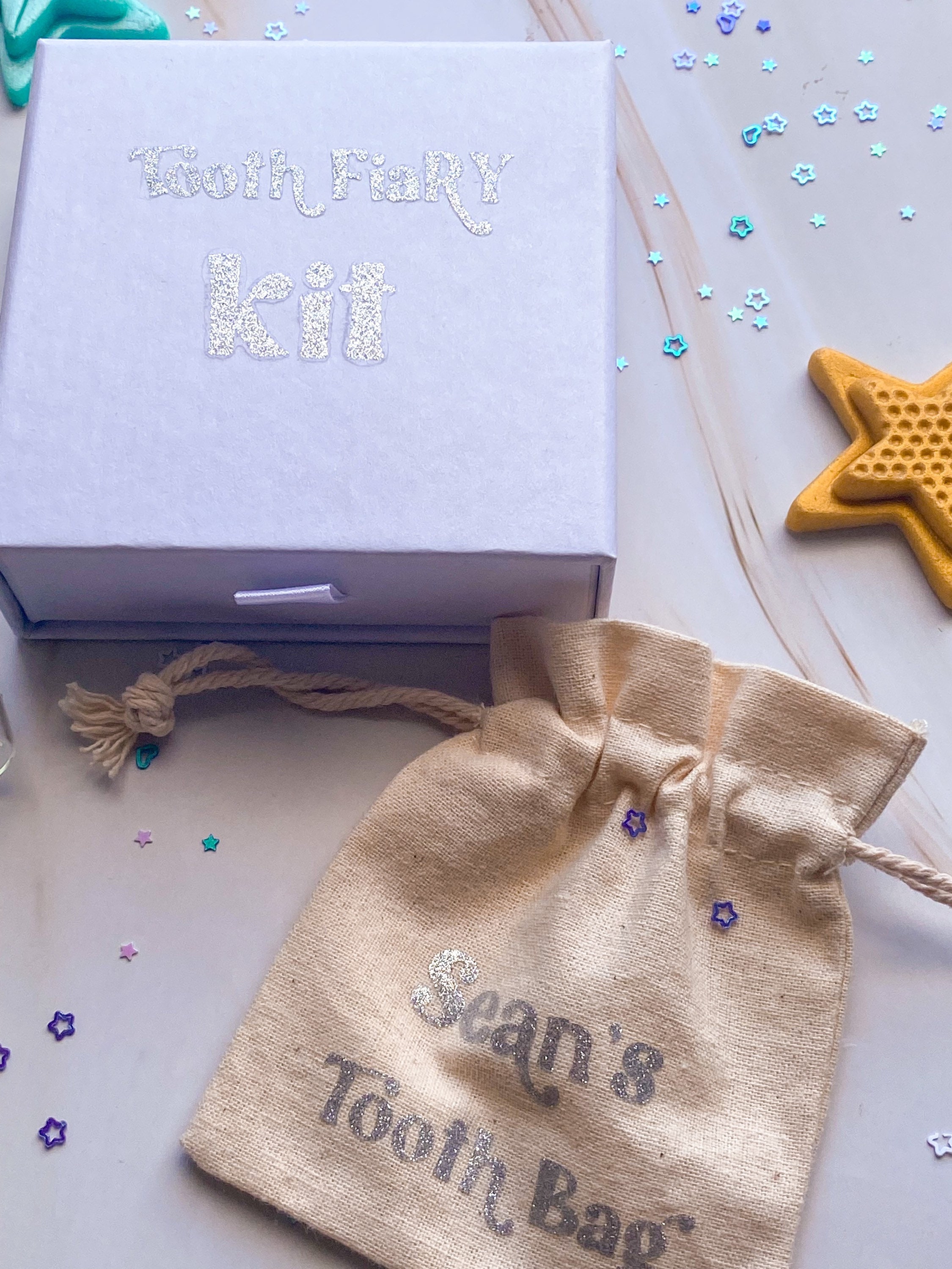 Tooth Fairy Kit With Tooth Fairy Bag and Fairy Coin - Etsy