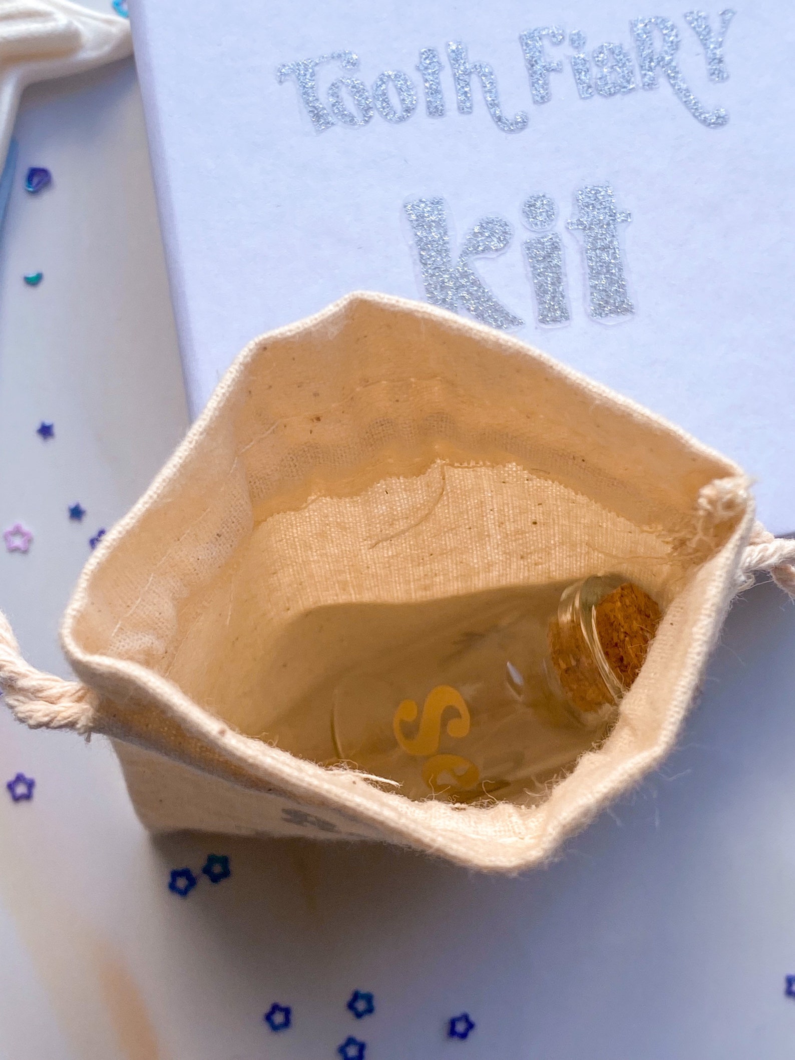 Tooth Fairy Gift Kit With Tooth Fairy Bag and Fairy Coin - Etsy