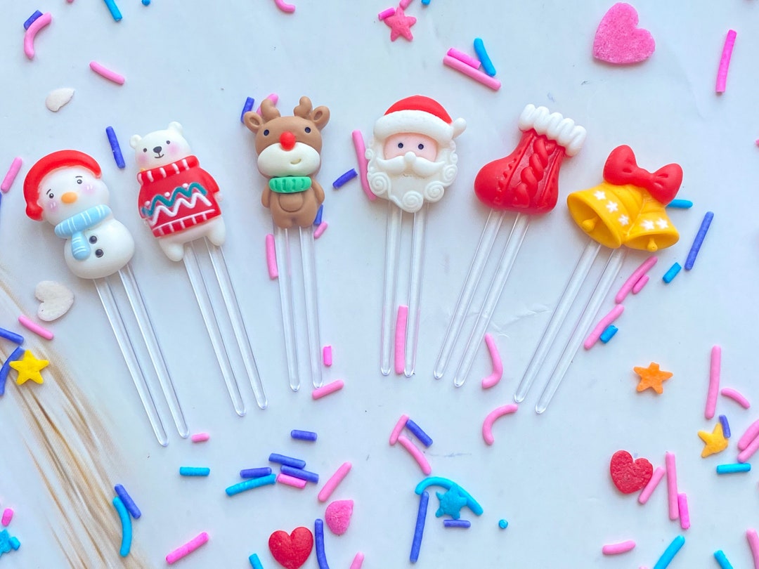 Cute Lunch Bite Picks, Food Picks, Bento Picks, Bento Lunch, Mini Forks ...