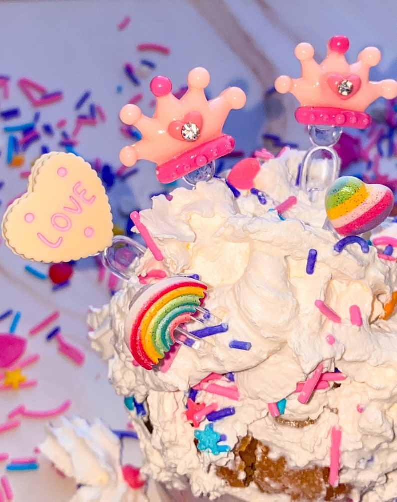 Cute Food Picks for Birthday Party Cupcakes Topper | Birthday Cake ...