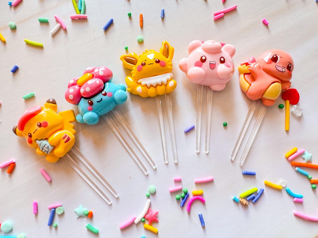 Cute Lunch Bite Picks, Food Picks, Bento Picks, Bento Lunch, Mini Forks ...