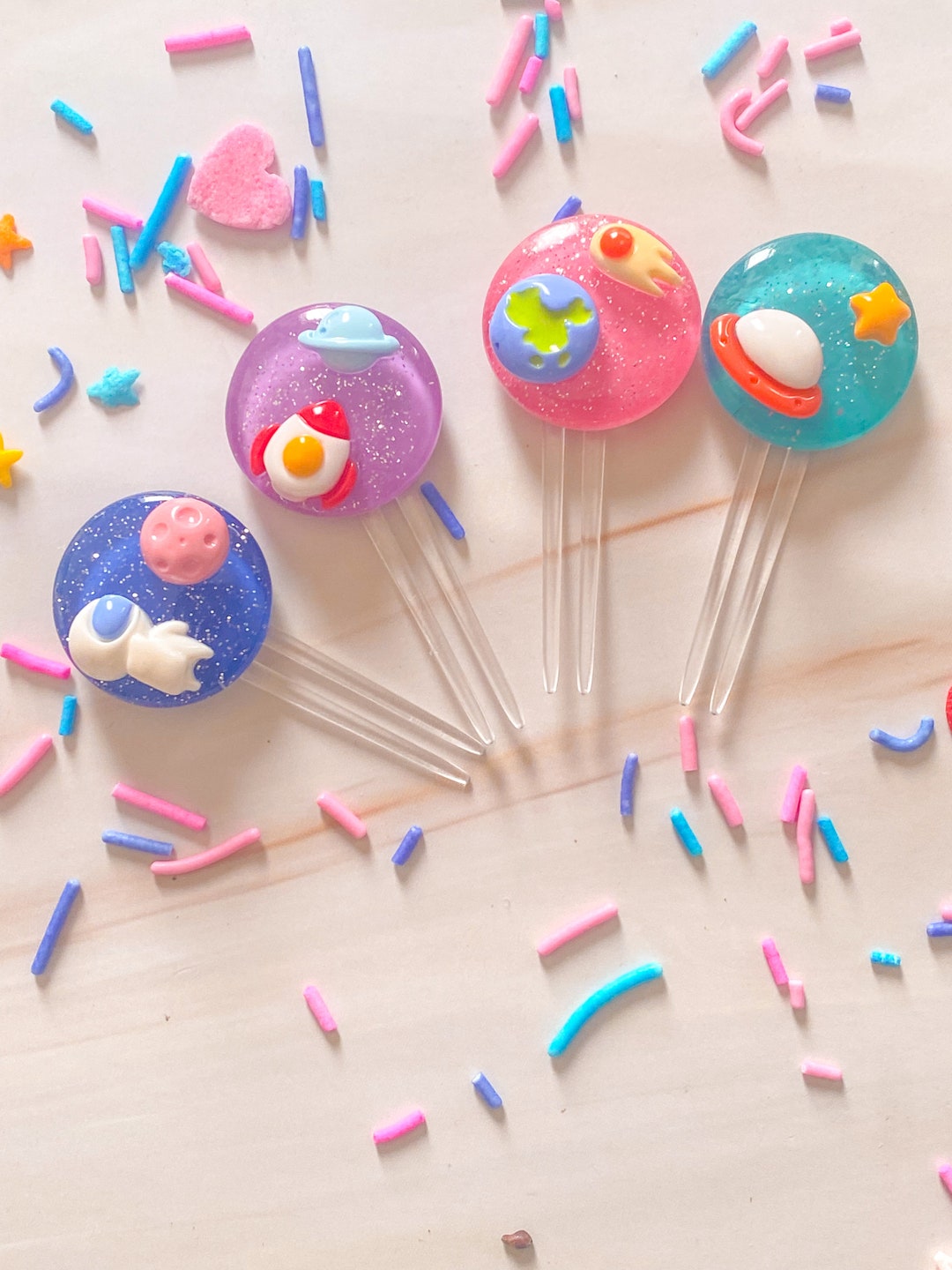 Space Food Picks, Bento Picks, Bento Lunch, Mini Forks, Kids Lunch ...