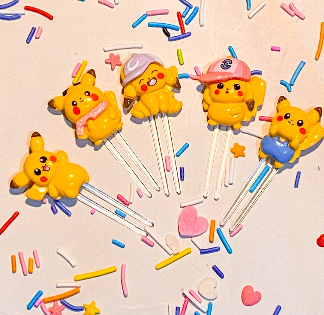 Cute Lunch Bite Picks, Food Picks, Bento Picks, Bento Lunch, Mini Forks ...