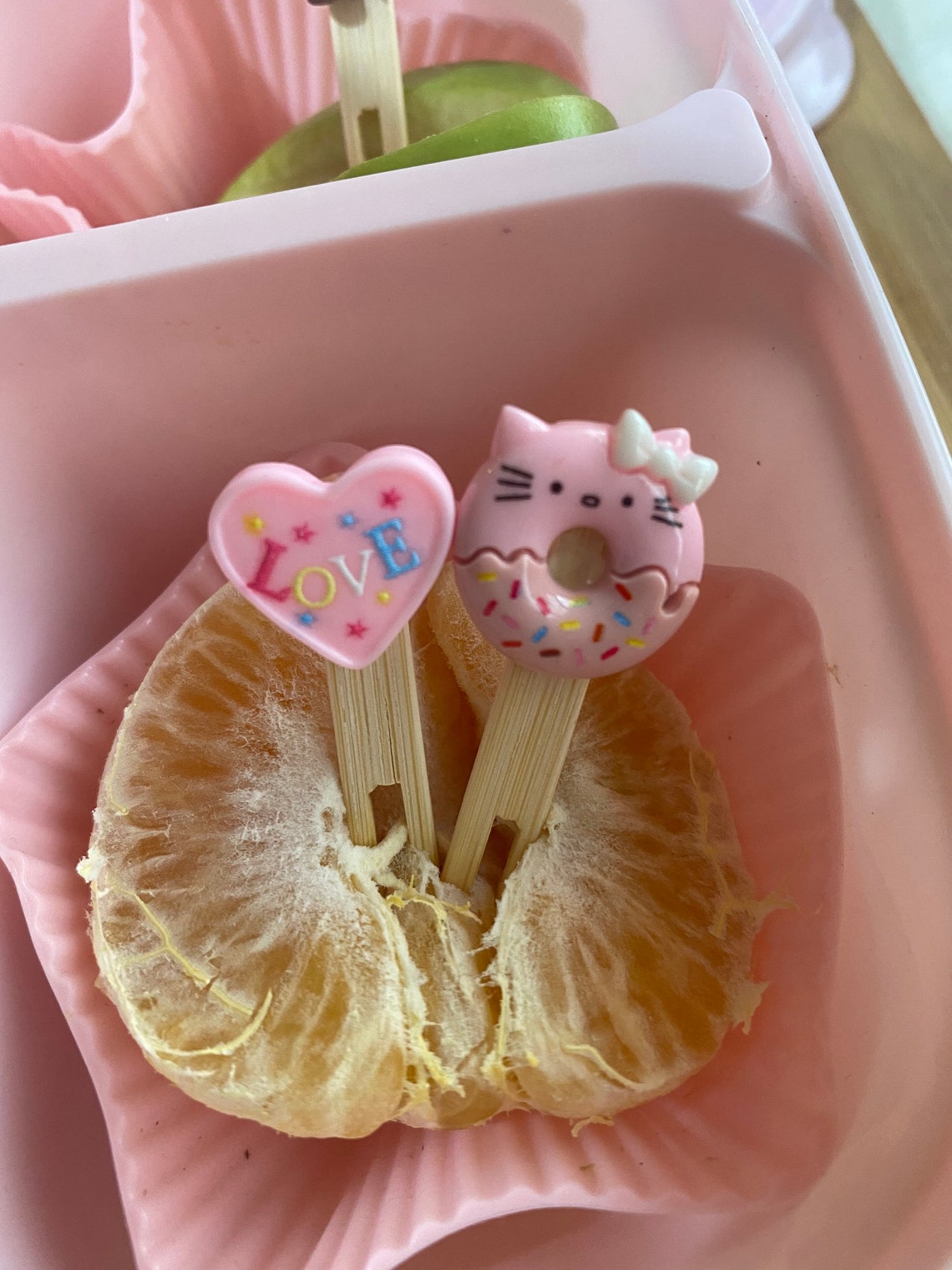 Cute Lunch Bite Picks Food Picks Bento Picks Bento Lunch - Etsy