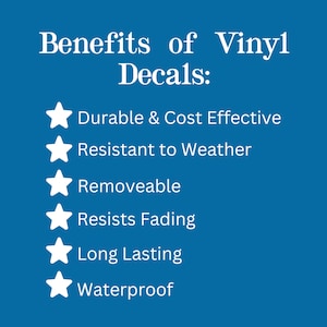 Custom Business Logo Vinyl Decal / Personalized Store Decal / - Etsy