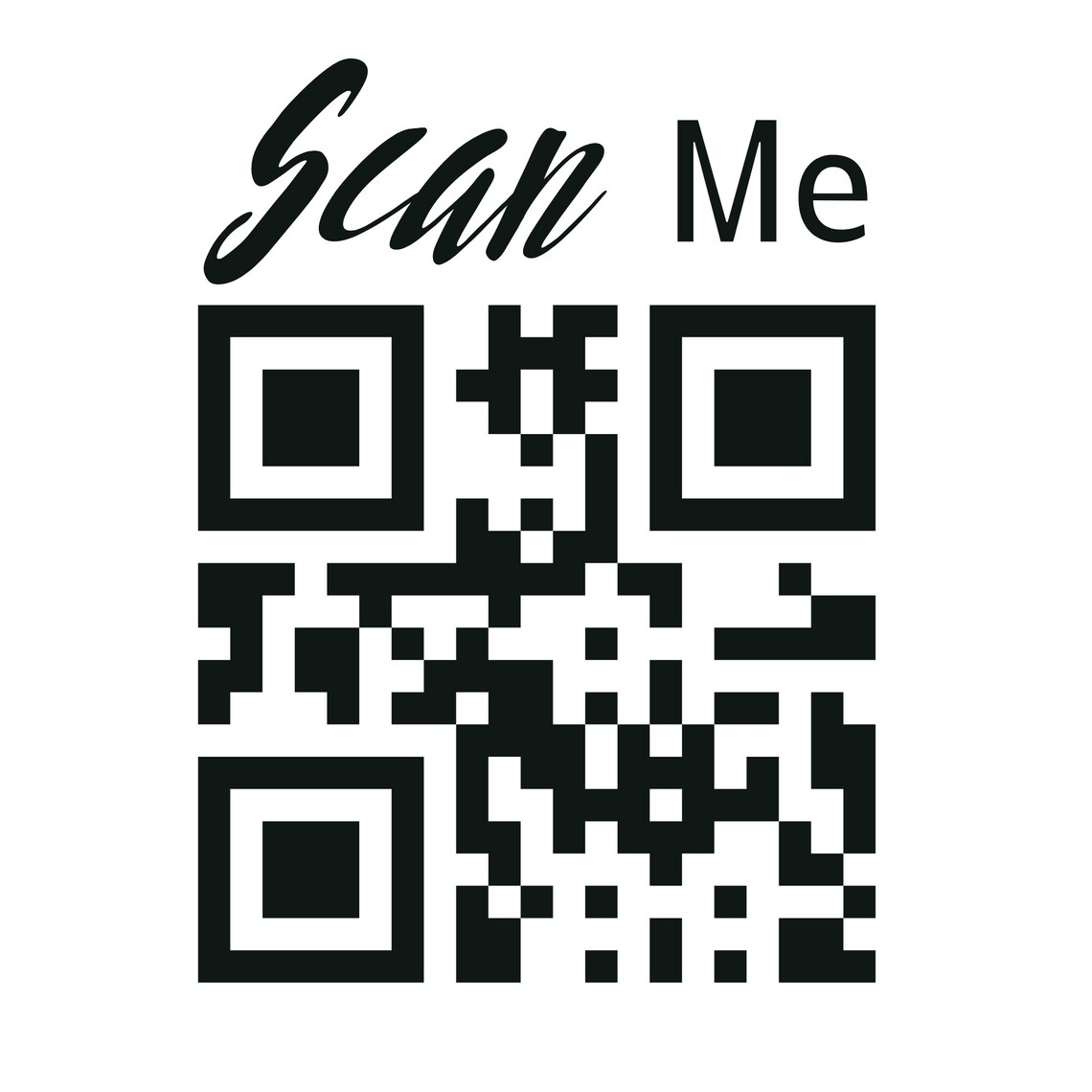 Custom QR Code and Line of Text Custom QR Code Window Decal - Etsy