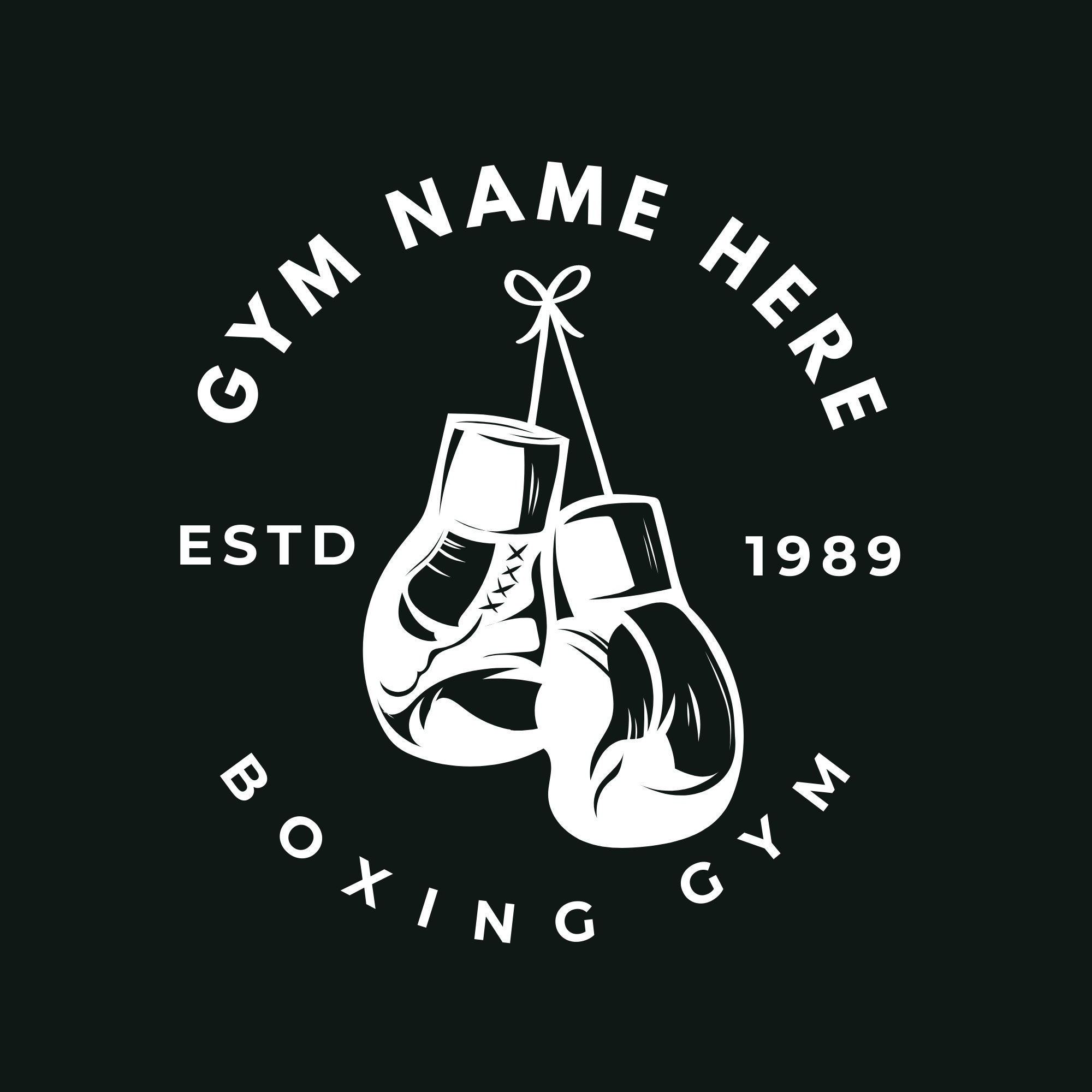 Boxing Gym Logo