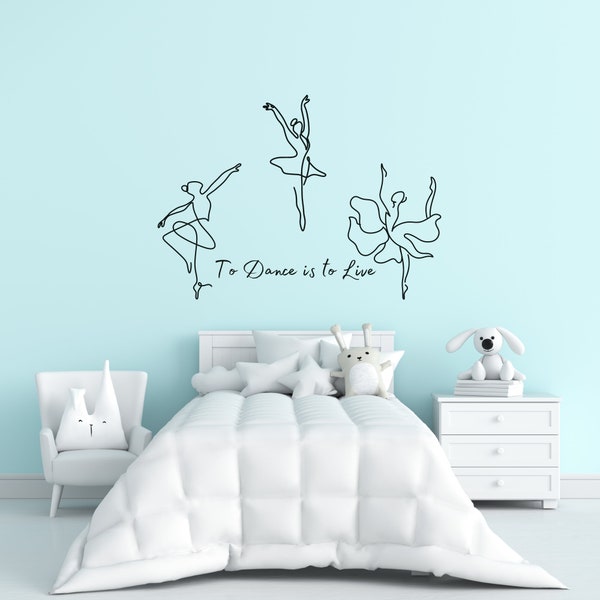 Dance Vinyl Decal - Etsy