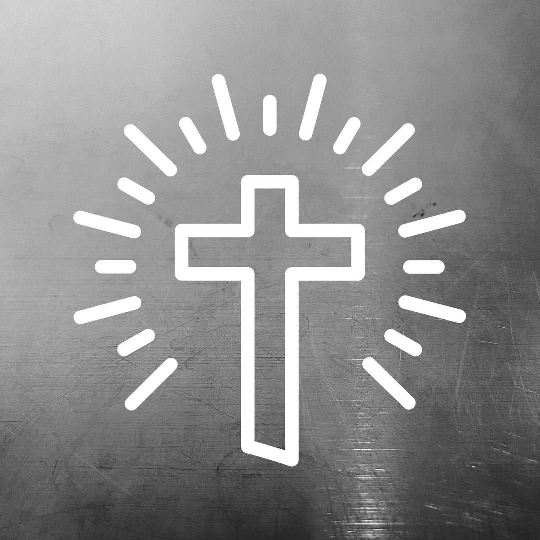 Religious Cross Vinyl Decal Sticker / Cross Decal / Cross / - Etsy