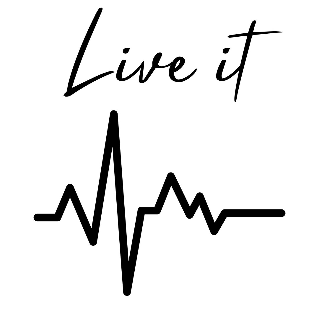 Love Life Vinyl Decal Sticker for Cars / Positive Vibes Decal - Etsy