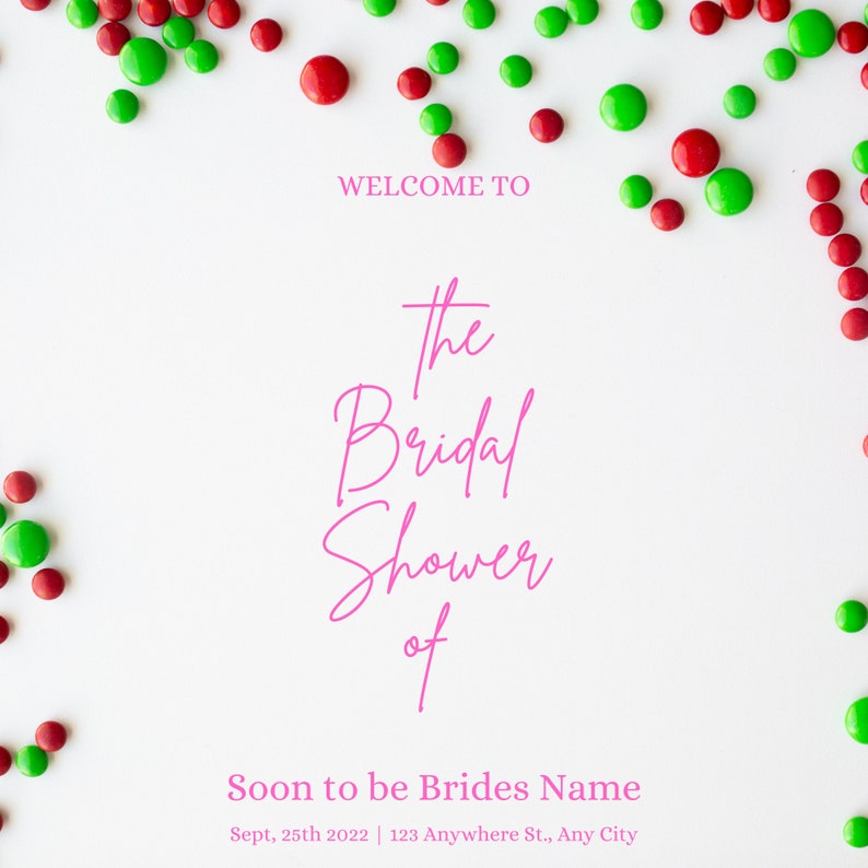 Personalized Bridal Shower Vinyl Decal Sticker / Custom Bridal - Etsy